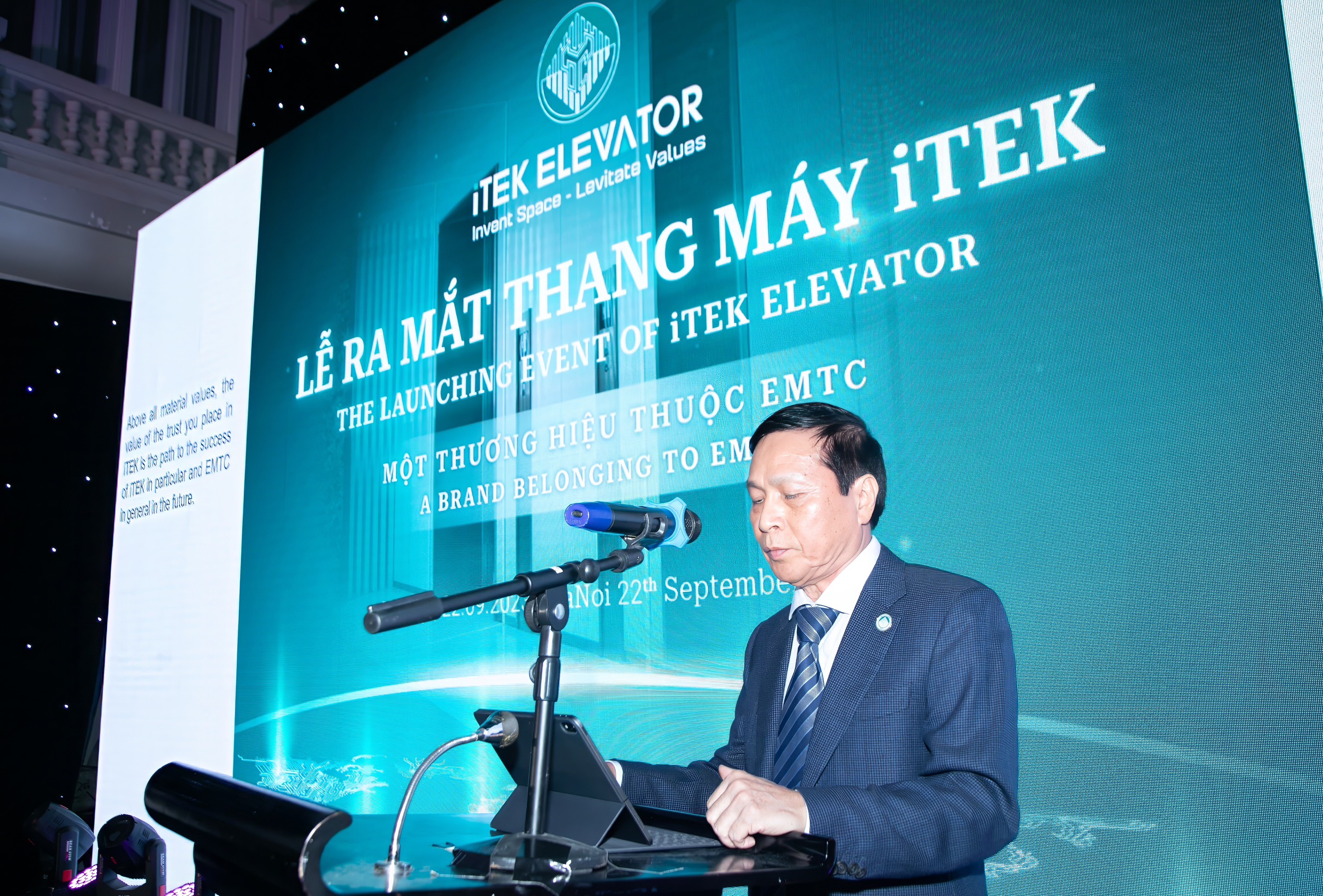 EMTC doanh nghiệp chủ lực Hà Nội ra mắt sản phẩm thang máy Made in Vietnam